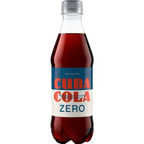 Läsk Cola Zero Sockerfri 33cl Cuba Cola Handla Mat Online Från Din Lokala Ica Butik