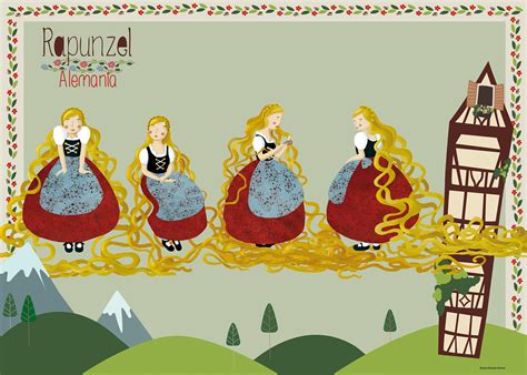 Rapunzel Character Design Images Behance