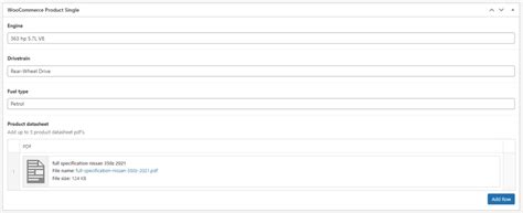 How To Add Custom Fields To Woocommerce Product Page