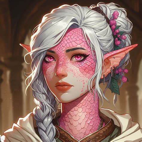 Female Yuan Ti Em 2025 Monstros Desenhos Rpg