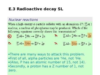 IB DP E Radioactive Decay PPT SL First Exam By Pauls Bits And Bobs