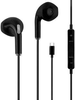 Fone De Ouvido Com Fio Yookie XP USB C Preto Fone De Ouvido Com Fio Magazine Luiza