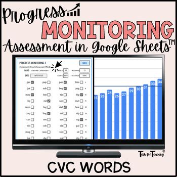 Results For Progress Monitoring Tracking Sheet Digital TPT