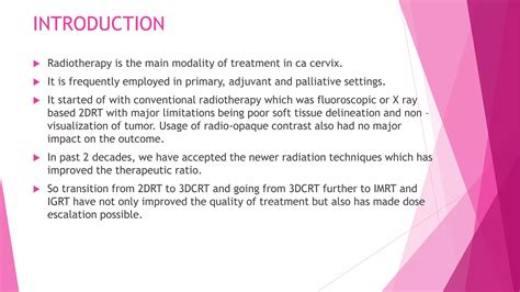 Imrt Cervix Ppt
