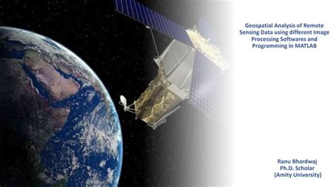 Geospatial Data Analysis Of Gis Softwares Ppt