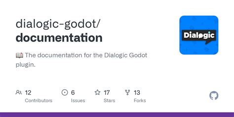 Github Dialogic Godotdocumentation 📖 The Documentation For The Dialogic Godot Plugin