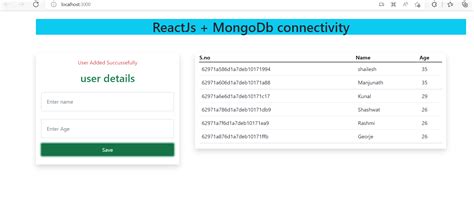 github shailesh26 react mongodb connect