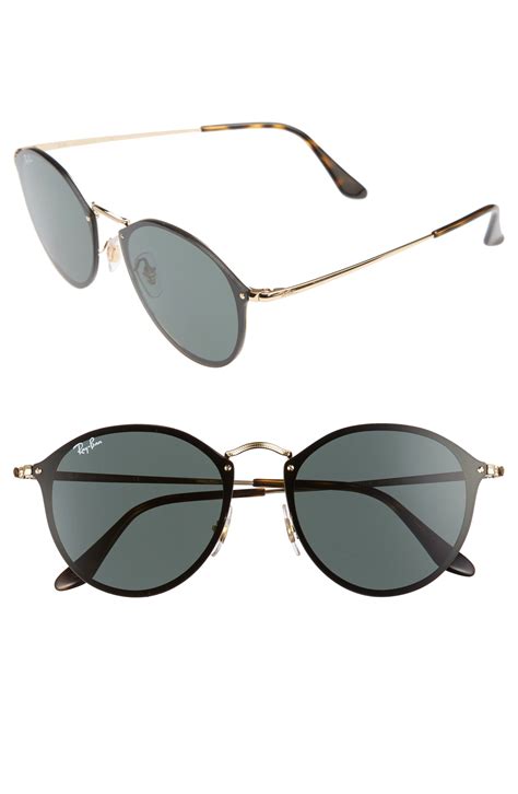 Ray-Ban Blaze 59mm Round Sunglasses | Nordstrom