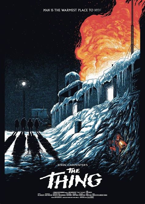 The Thing 1982 Poster By Johrice Horror Posters Movie Poster Art
