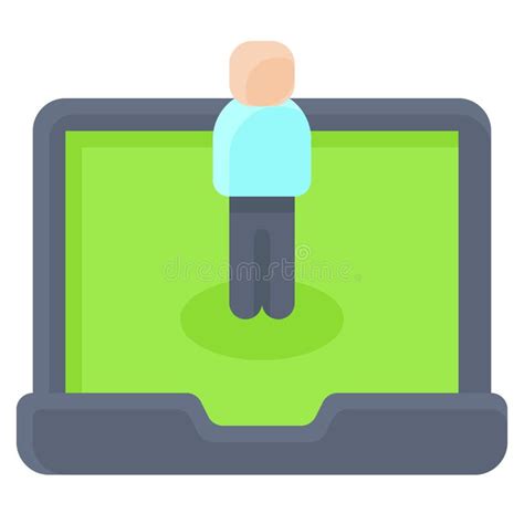 Walking Map On Laptop Screen Icon Location Map And Navigation Vector Stock Vector