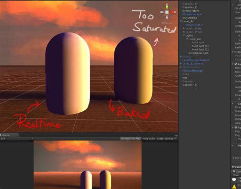 Baked Lighting Shadows Different From Dynamic Lighting Shadows