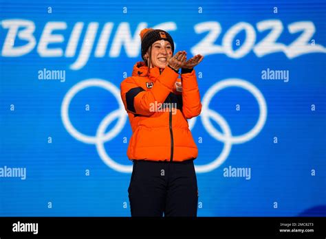 Gold Medalist Suzanne Schulting Of The Netherlands Celebrates During