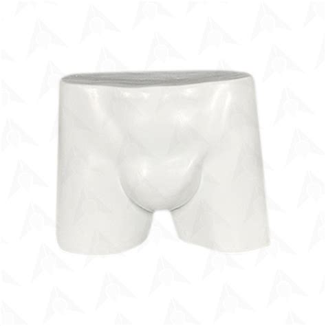 Manequim Plastico Masculino Cueca Branco Guia Da Loja