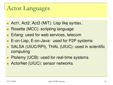 Ppt Actor Based Programming For Scalable Concurrent Systems Powerpoint Presentation Id5045284