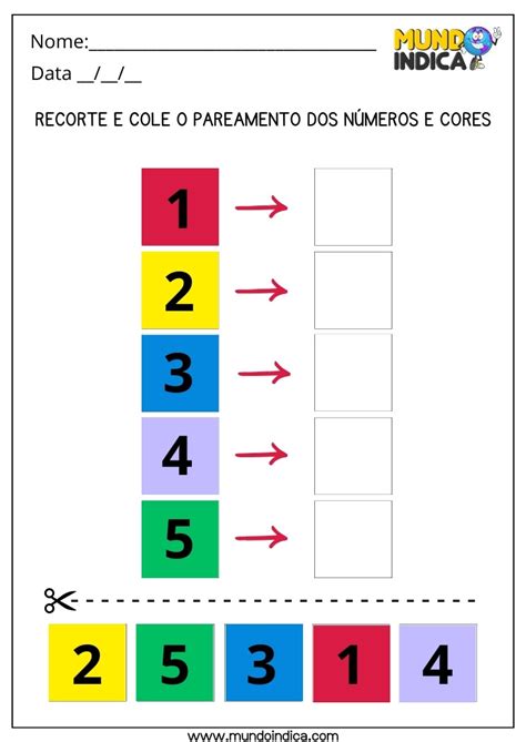 20 Atividades Para Autismo Com Cores Para Imprimir