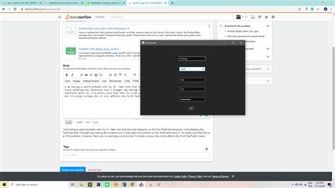 javafx using css first textfield turns black when it has text inside of it stack overflow