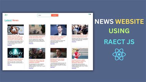 React Js Project Create A News Search App Using React Js Javascript