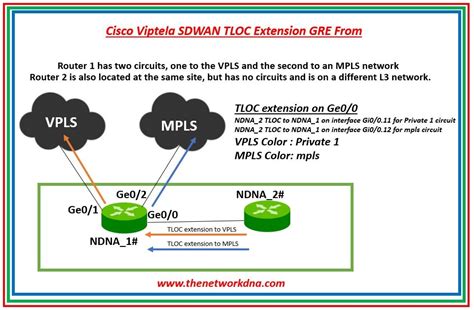 Part Cisco SDWAN Tloc Extension Gre From The Network DNA