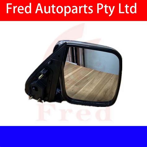 Upgrade Aftermarket Side Mirror Chrome Right Manual Plastic Bracket For