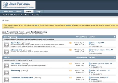7 Java Programming Forums For Beginners Java Hungry