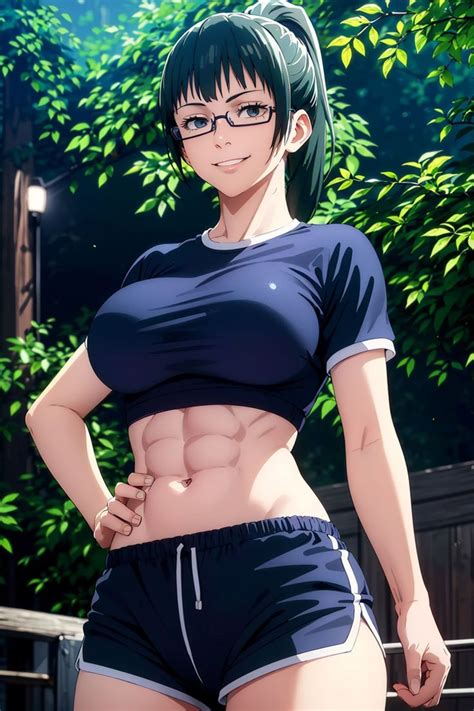 Lindas ilustrações da Maki de Jujutsu Kaisen Visite nosso site Anime Cosplay Use essa foto