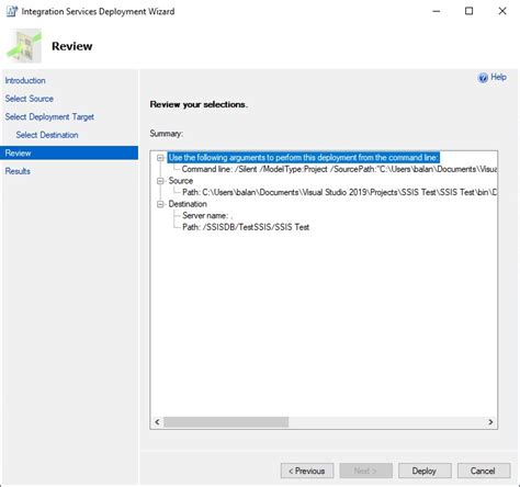 Ssis Project Deployment To Ssisdb Catalog