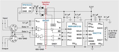 App Note Dmx512 Isolated Receivers Using Digital Capacitive Isolation