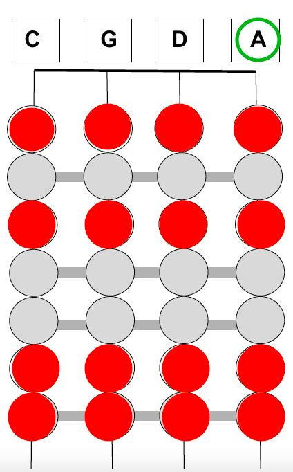viola a string diagram quizlet