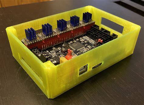 Btt Skr V1 4 Turbo Case With 8080 Fan Lid By Modular Mushrooms Download Free Stl Model