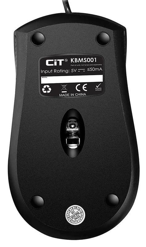 KBMS Cit Keyboard Mouse USB Wired Farnell UK