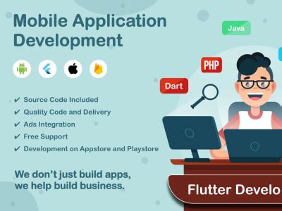Flutter Application Android App IOS App Web App Upwork