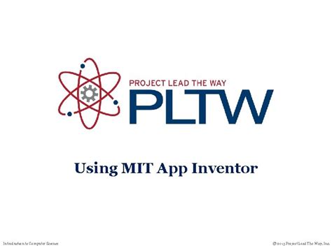 Using Mit App Inventor Introduction To Computer Science