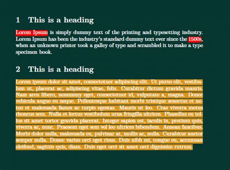 How To Set Background And Text Color In Latex Codespeedy