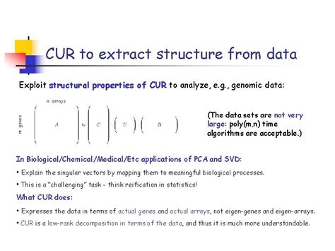 A Relativeerror Cur Decomposition For Matrices And Its