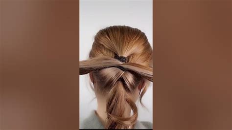 겨울에 어울리는 헤어스타일 셀프 올림머리 Hair Koreastyle Hairstyle 헤어 Youtube