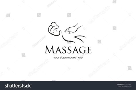 Body Massage Logo Design Vector เวกเตอร์สต็อก ปลอดค่าลิขสิทธิ์ 2027812031 Shutterstock