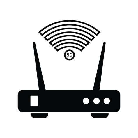 Premium Vector Wifi Router Icon