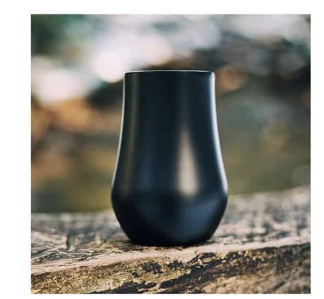 Hot Sale Double Wall Whiskey Glass 6 Oz Stemless Nosing Stainless Steel
