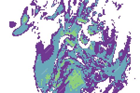 premium photo colorful pixelated abstract background with gradient geometric shapes and