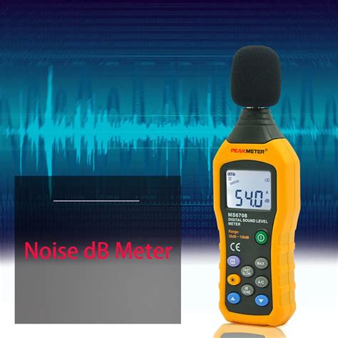 Digital Sound Level Decibels Meter Noise DB Meter Measuring DB To DB Detector Diagnostic