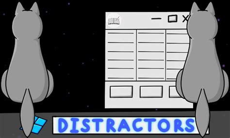 Distractors By Librarysdw