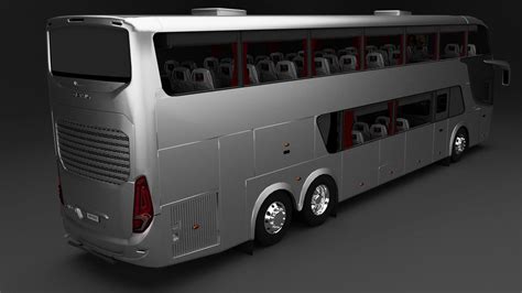 Scania Double Decker Bus 3d Model By Agungkuncoro