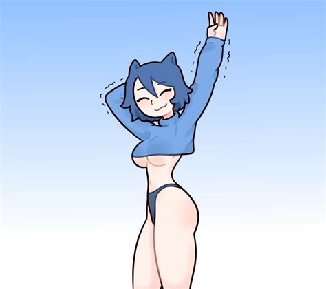 Rule 34 1 1girls 2d Animal Ears Blue Hair Female Female Only Kotamota