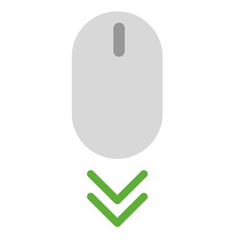 scroll down icon