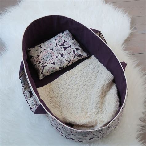 Bassinet Sewing Pattern For 20 30 And 34 Or 36 Cm Dolls Etsy Uk