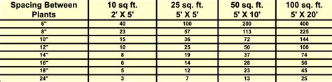 Our Plant Spacing Chart For Better Texas Gardens