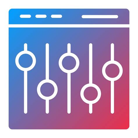 Premium Vector Vector Design Equalizer Icon Style