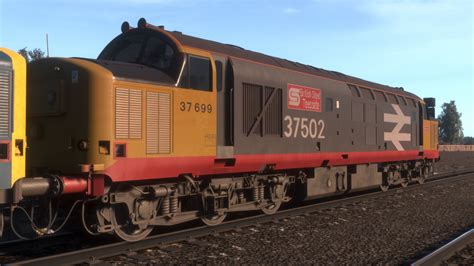 Brrf Class 37 37502 British Steel Teesside Wcl Class 37 Livery