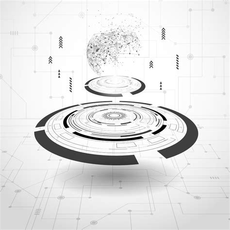 Abstract Technology Circuit Board Stock Vector Illustration Of Abstraction Communication