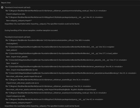 Blender 3 4 Support Issue 666 Prman Pixar RenderManForBlender GitHub